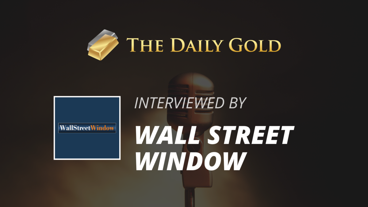 Interview: Gold Price Analysis – The Daily Gold