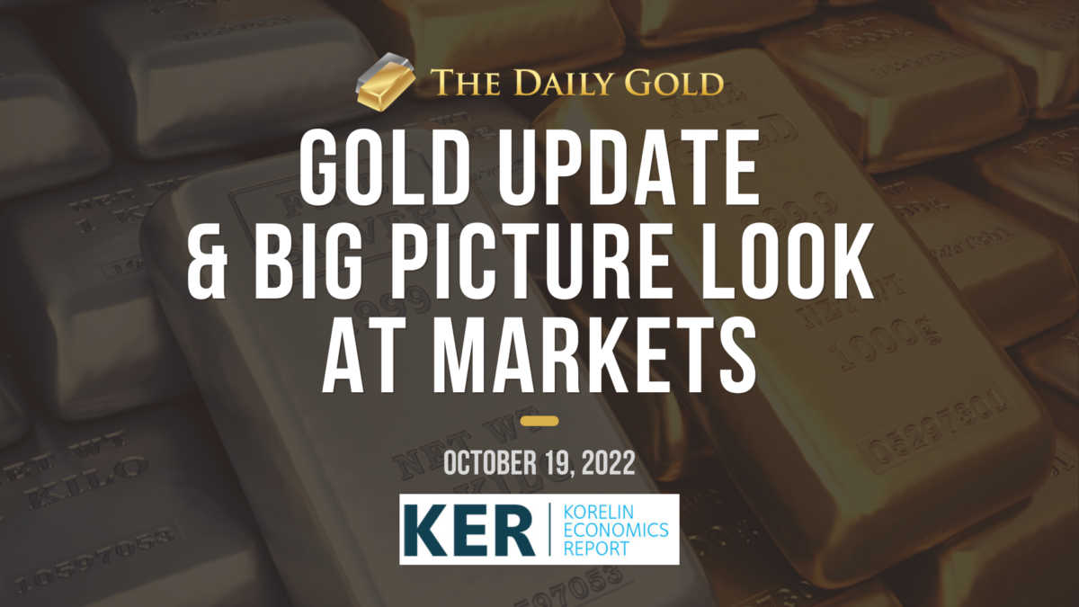 Interview: Gold Update & Big Picture Look At Markets – The Daily Gold