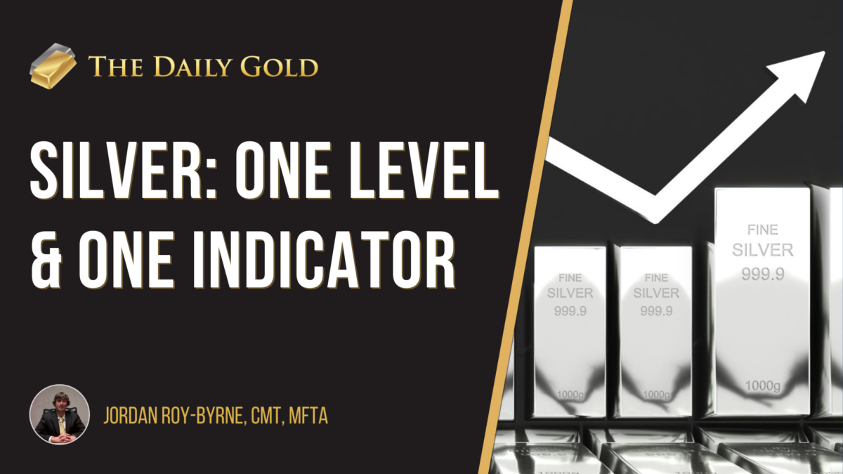 Video: Silver’s Most Important Level & One Indicator – The Daily Gold