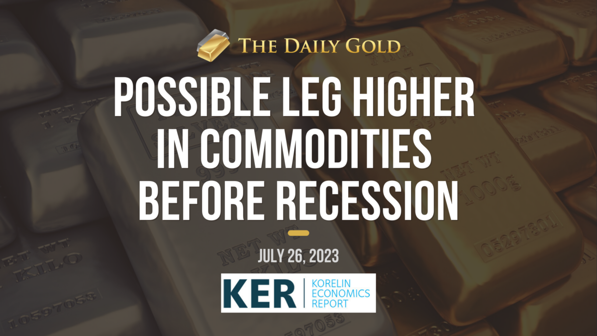Interview: Possible Leg Higher in Commodities Before Recession – The ...