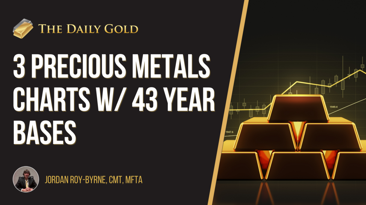 Video: 3 Precious Metals Charts with 43-Year Bases – The Daily Gold