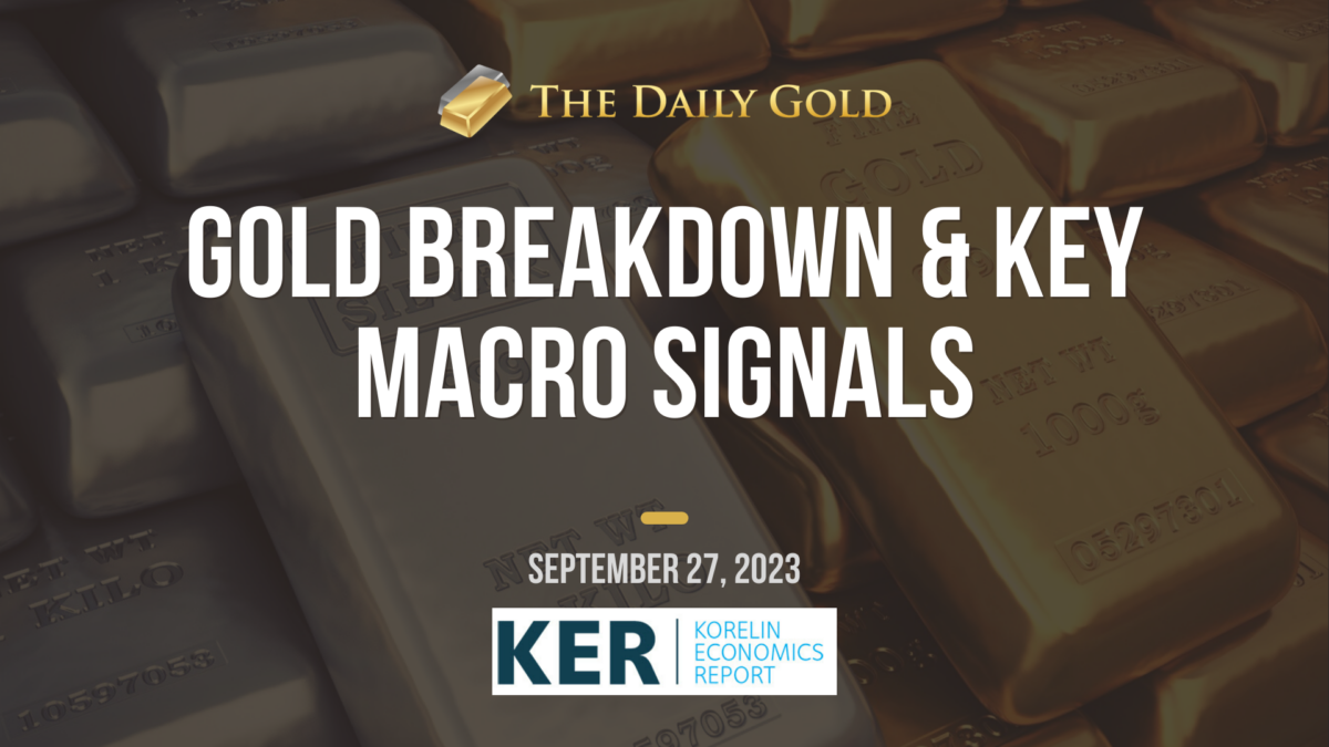 Interview: Gold Breakdown & Key Market Signals – The Daily Gold